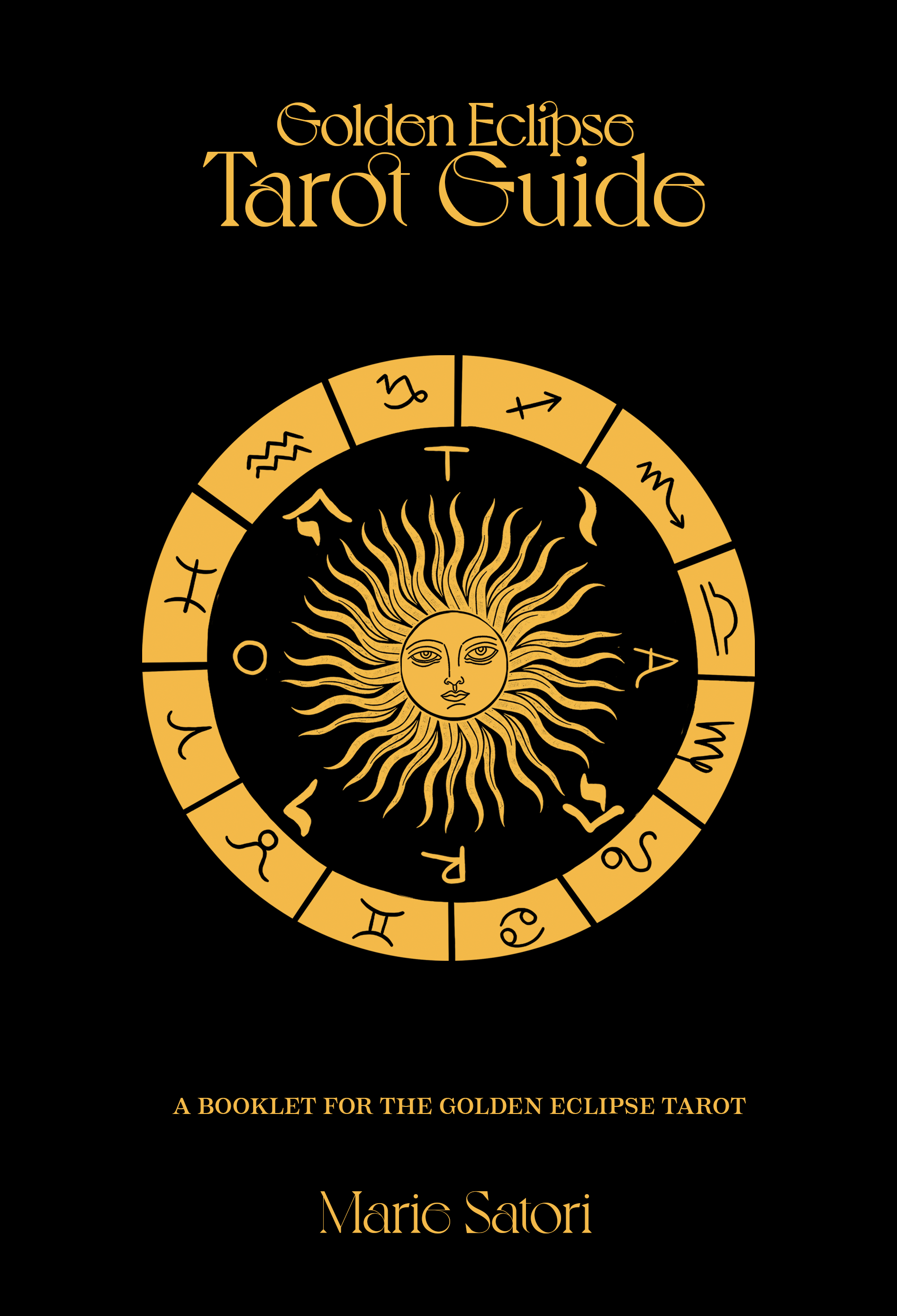 Digital e-booklet included with your Golden Eclipse tarot deck
